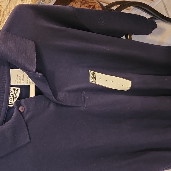 Basic Editions | Shirts | Mens Collard Polo New | Poshmark